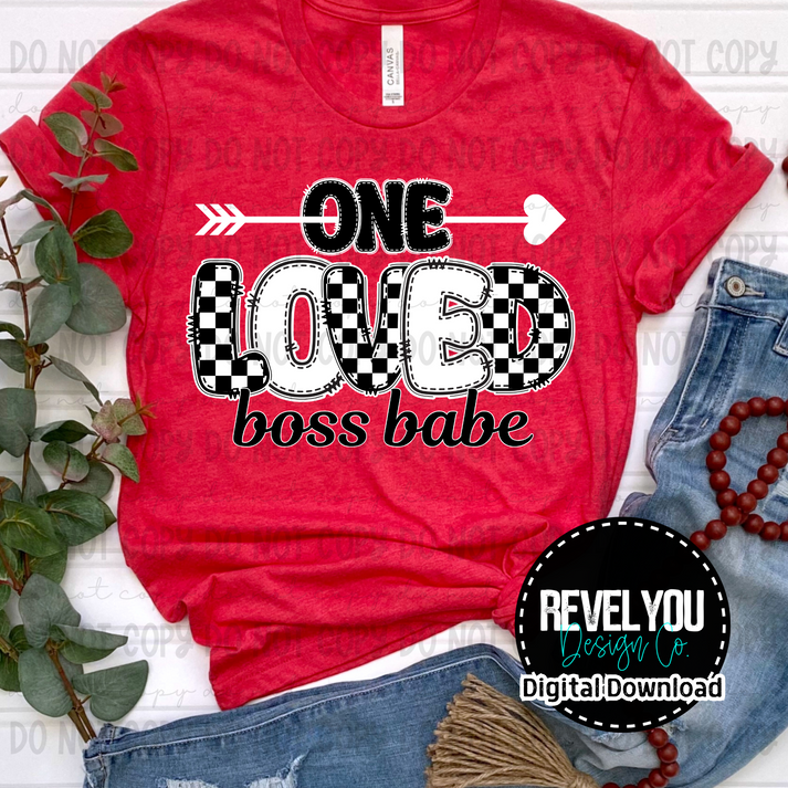 One Loved Boss Babe - PNG – RevelYOU Boutique
