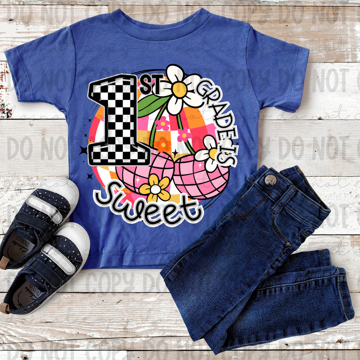 1st Grade Is Sweet - PNG – RevelYOU Boutique