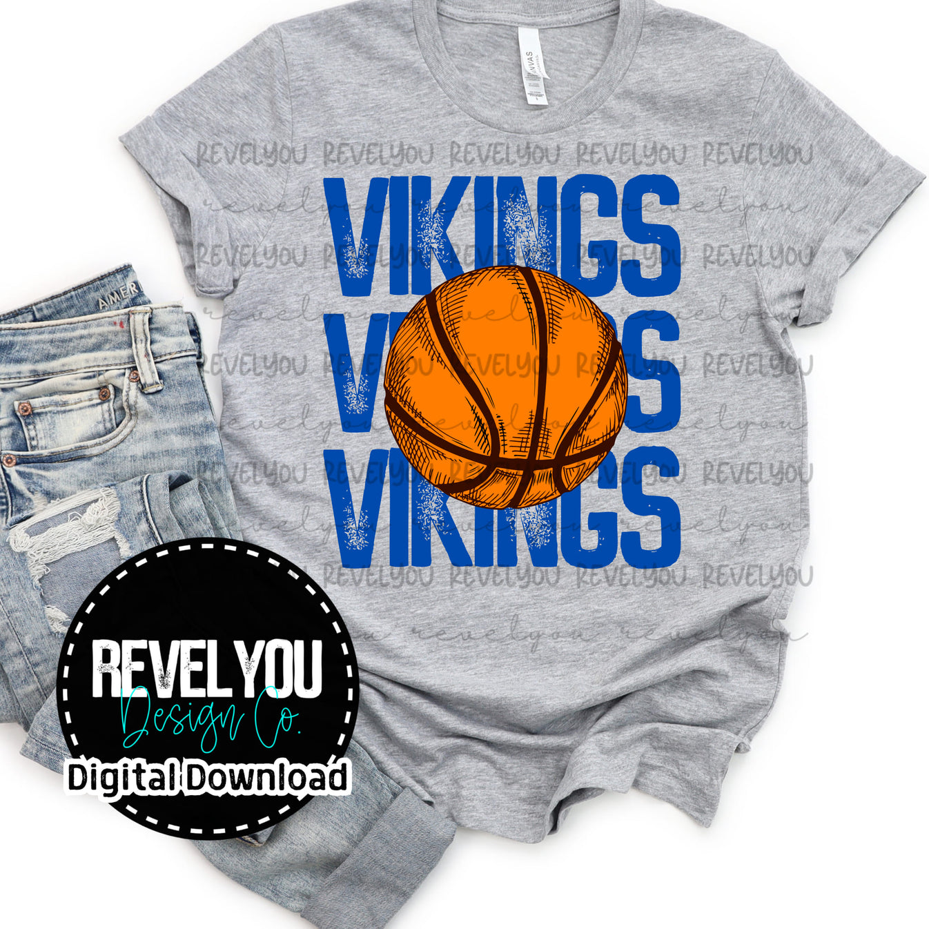 Custom Basketball Stack - PNG – RevelYOU Boutique