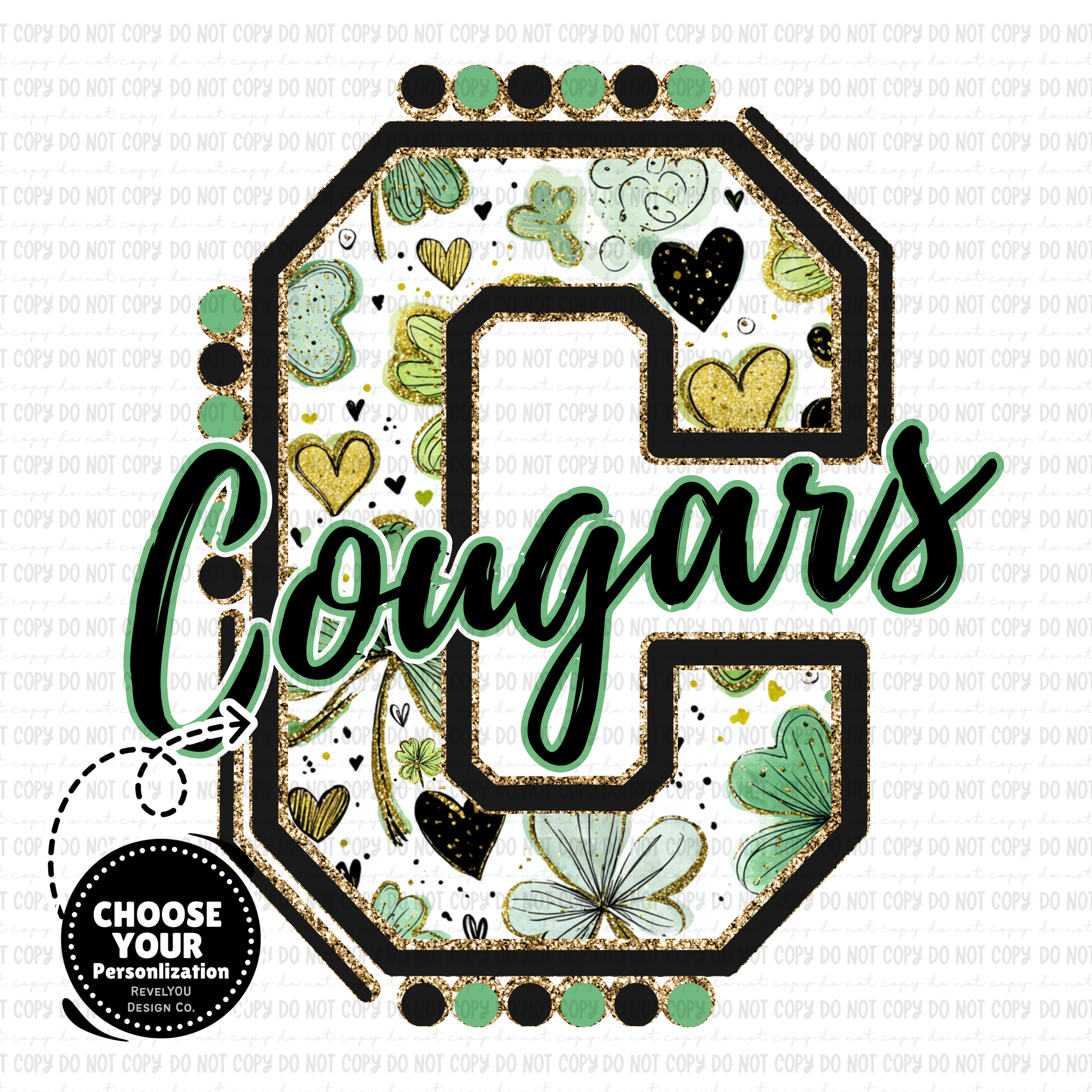 Loads of Luck Mascot Letter – RevelYOU Boutique