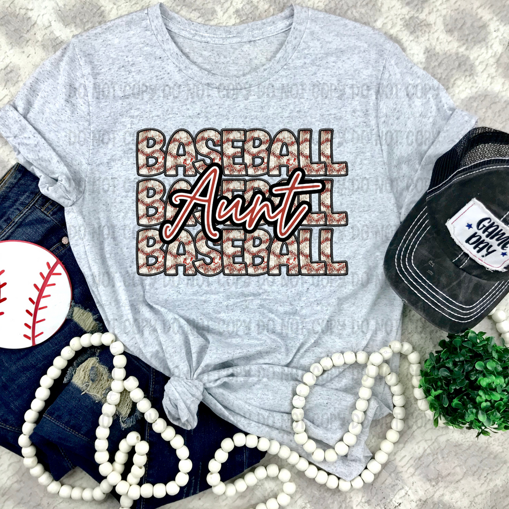 Baseball Stack Aunt - PNG – RevelYOU Boutique