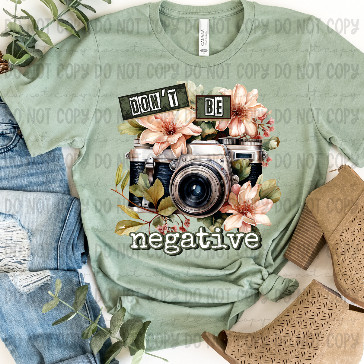 Don't Be Negative - PNG – RevelYOU Boutique