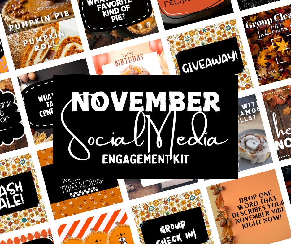 November 2025 Social Media Engagement Kit – RevelYOU Boutique