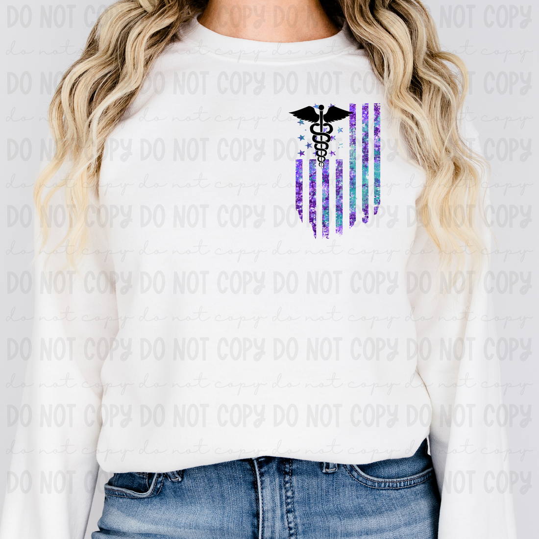Nurse Flag Purple - PNG – RevelYOU Boutique