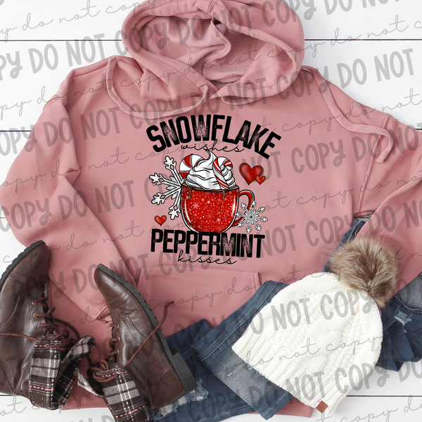 Snowflake Wishes Peppermint Kisses - PNG – RevelYOU Boutique