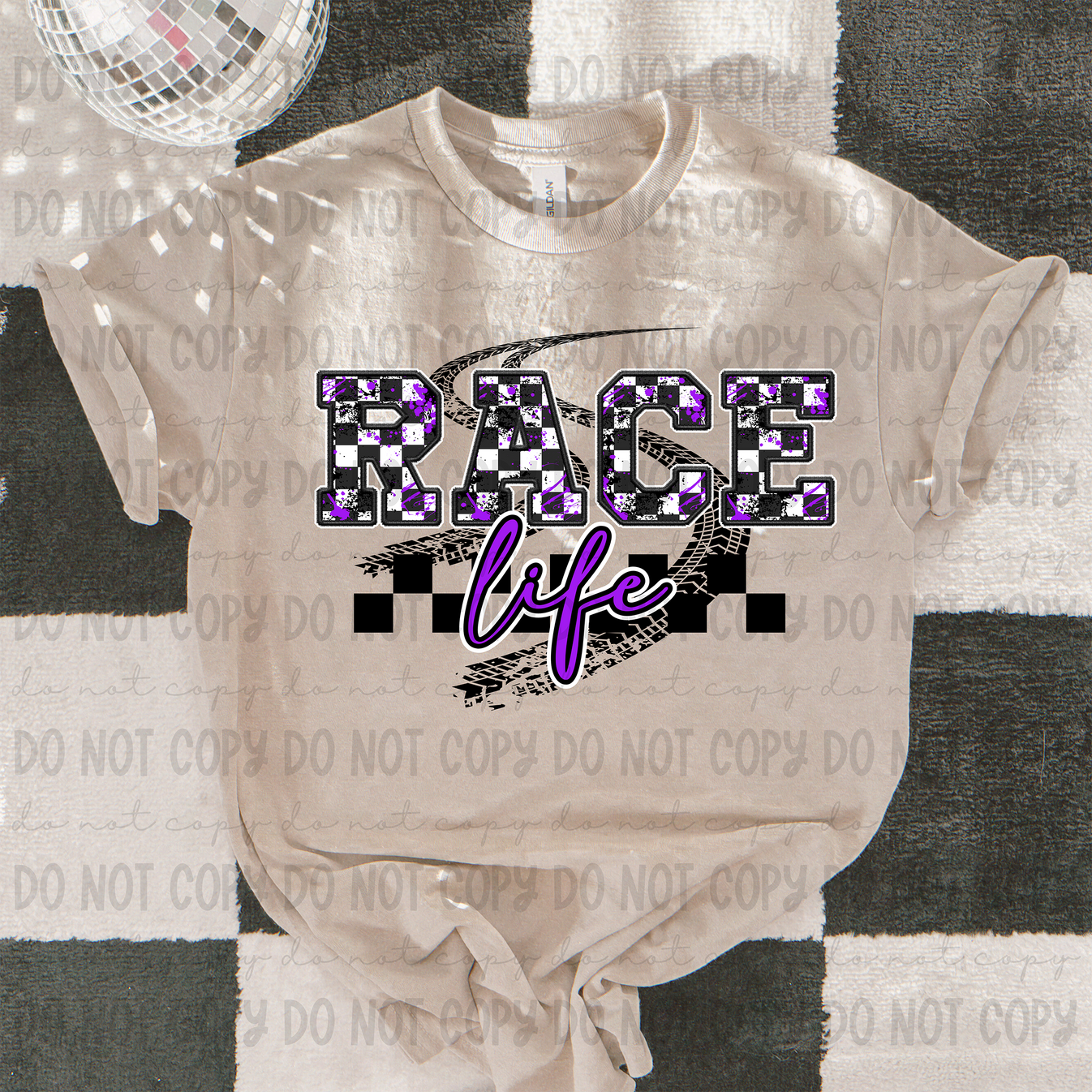 Race Life Purple - PNG – RevelYOU Boutique