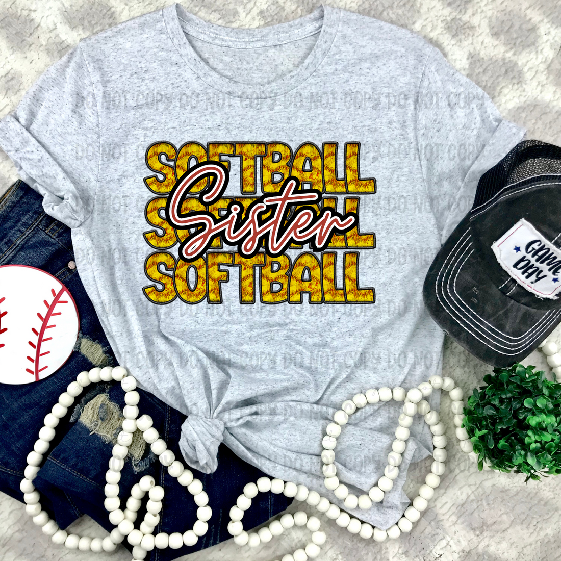 Softball Stack Sister - PNG – RevelYOU Boutique